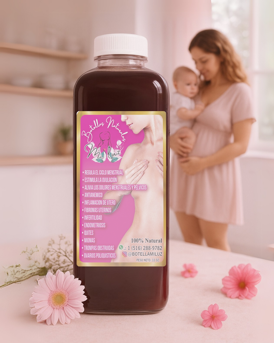 'Botella Mi Luz' - Impulsores de la Fertilidad 100% Naturales ...